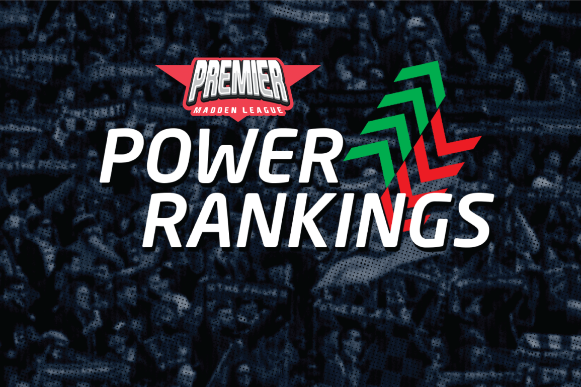Season 3 Week 2 Powers Rankings – Premier Madden League